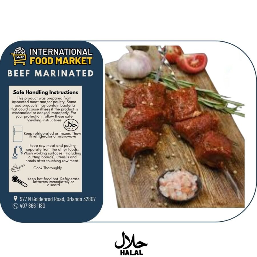 BEEF MARINATED – International Food Market